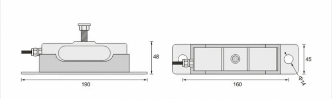 SUMMIT UC-AP-C Elevator Cabin Load Cell 800kg 5m Elevator Compressure ...