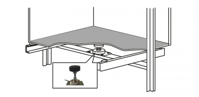 ANT UC-H Elevator Cabin Floor Load Cell 3000kg Elevator Compression ...