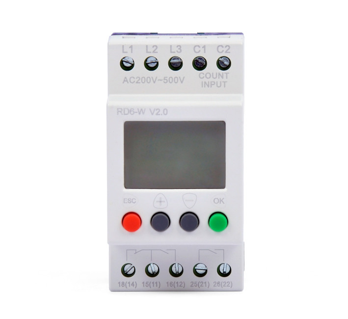 ANT RD6-W Three Phase Sequence Relay LED Screen 3 Phase Monitoring ...