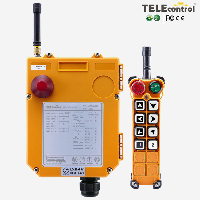 Handheld Remote Control Jib Crane F26-A1 Cordless Radio Remote Control ...