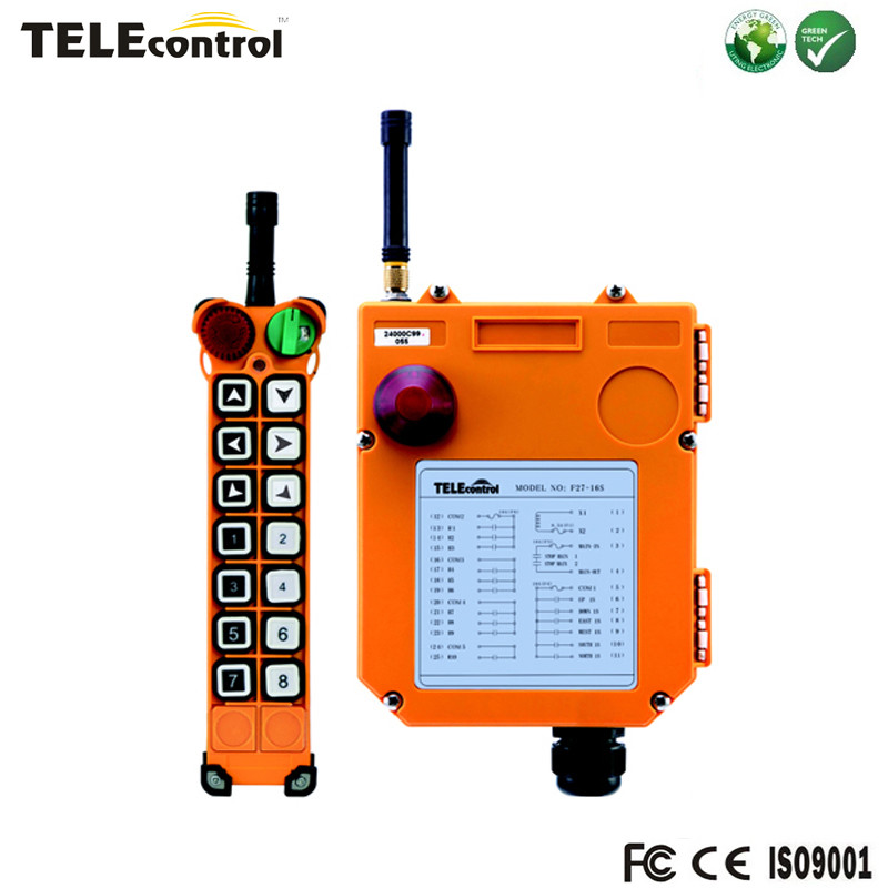 14 Push Buttons Telecontrol Remote Control F27-14S RF Radio Remote For ...