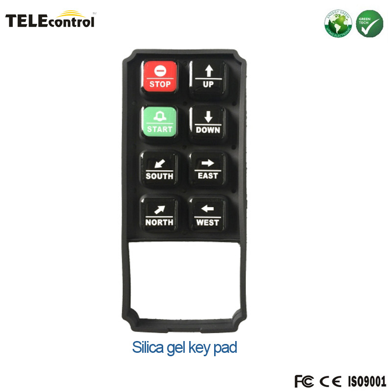 Telecontrol Silica Gel Crane Radio Remote Control F21-E1B Push Button ...