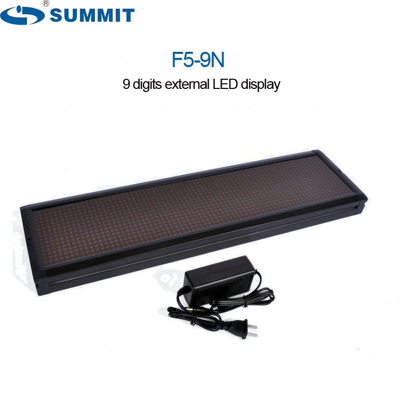 Large Digital Display Board 7 Segments 9 Digits Crane Hoist Load ...